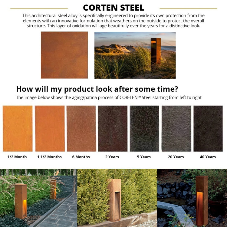 Corten Steel Light Poles：The Ultimate Buying Guide
